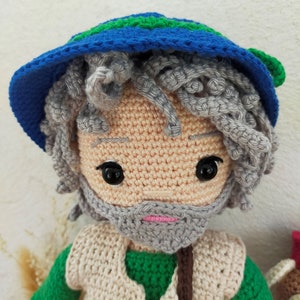 Grandpa Crochet Pattern- Old Man Crochet Pattern - - Etsy
