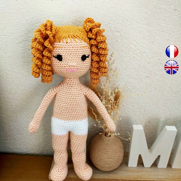 Nude Crochet Doll - Etsy