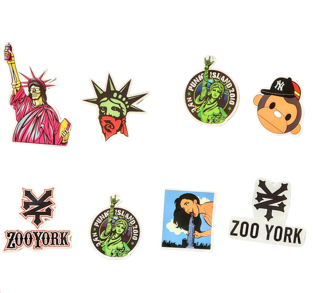 New York Stickers Skater Stickers Laptop Stickers - Etsy