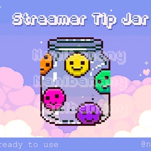 Smiley Hype Cup / Tip Jar / Bit Jar for Twitch Streamers Ready to Use ...
