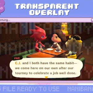 1 X Cute Pixel Pink Cozy Desk Overlay Twitch Youtube Streamer Overlay ...