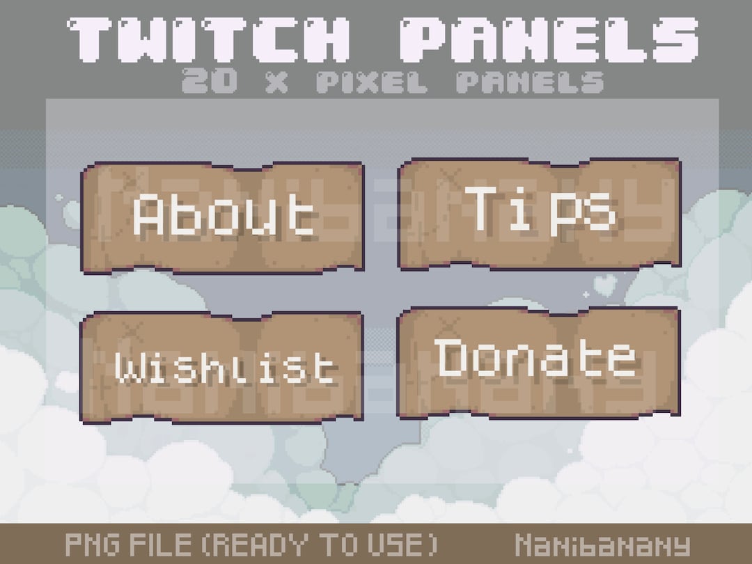 21 Pixel Pirate Anime Japanese Panels for Twitch Streamers / Cozy Vibes ...