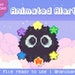 Kawaii Pixel Animated Soot Sprite Alert / Overlay / Decoration / Raid ...