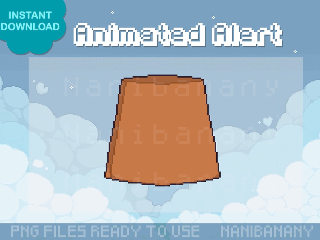 Cozy Pixel Bear Bakery Coffee Alert / Overlay / Decoration / Raid / Follower / Sub Coffe Shop ...