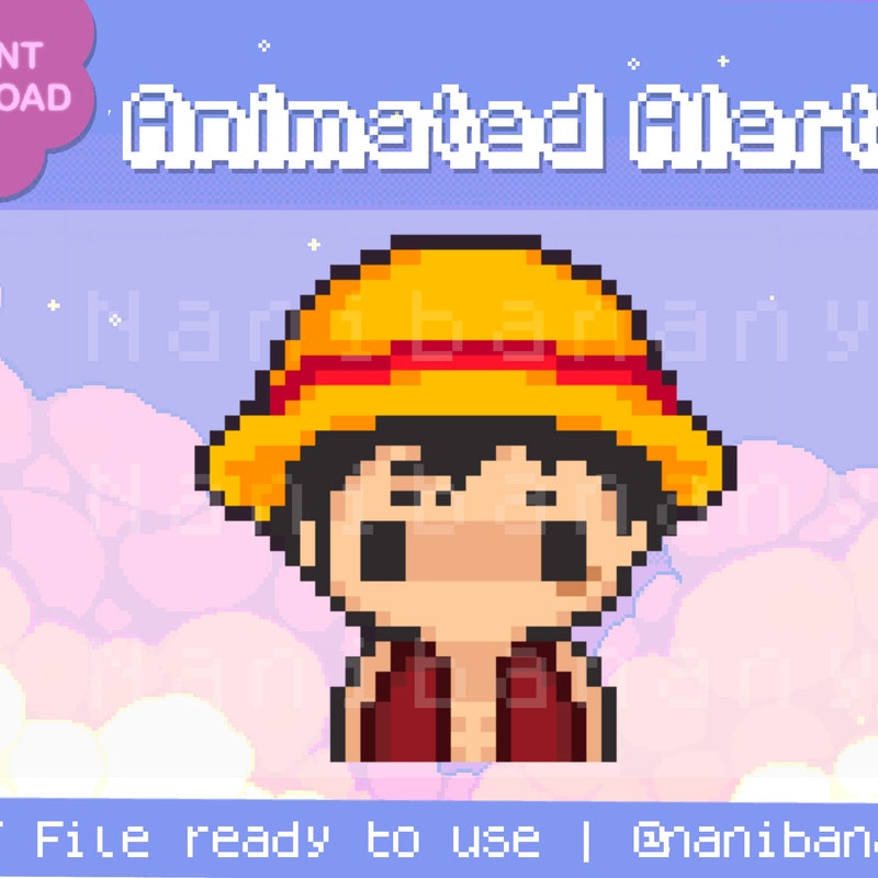 One Piece Stream Overlay - Etsy