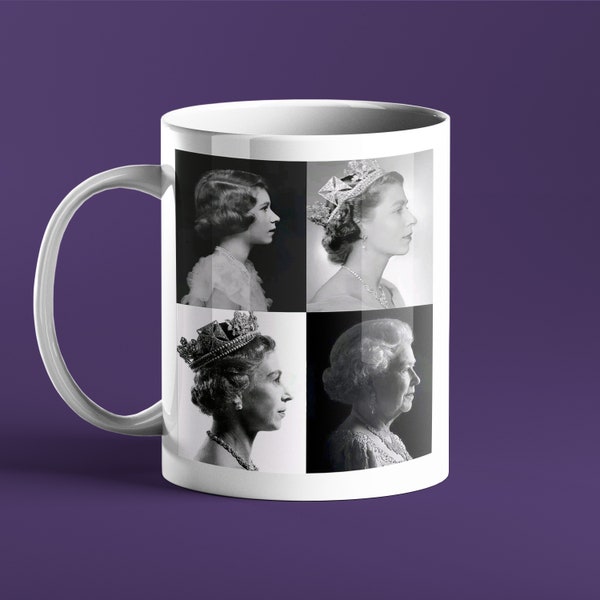 Queen Elizabeth Ii Commemorative Mug - Etsy