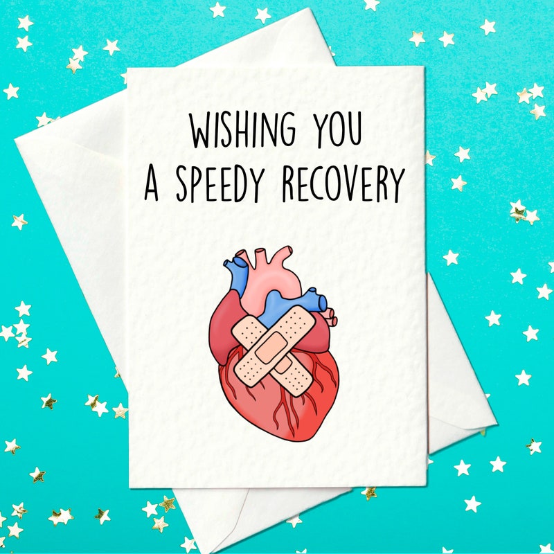 Funny Get Well Card - Etsy