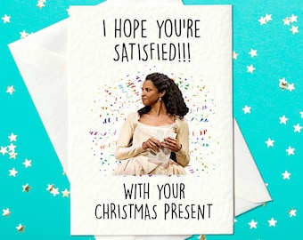 Hamilton Christmas Card - Etsy