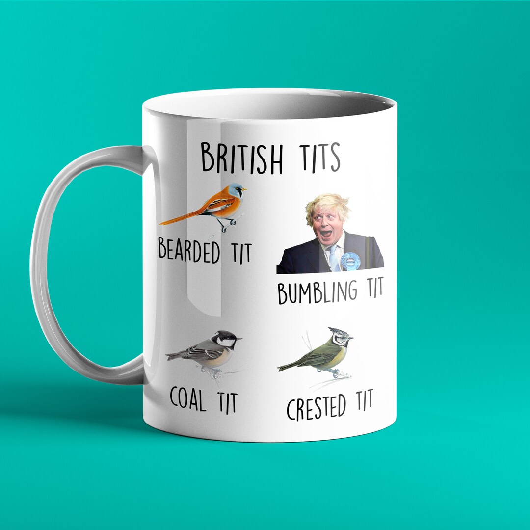 British Tits Mug - Boris - Etsy