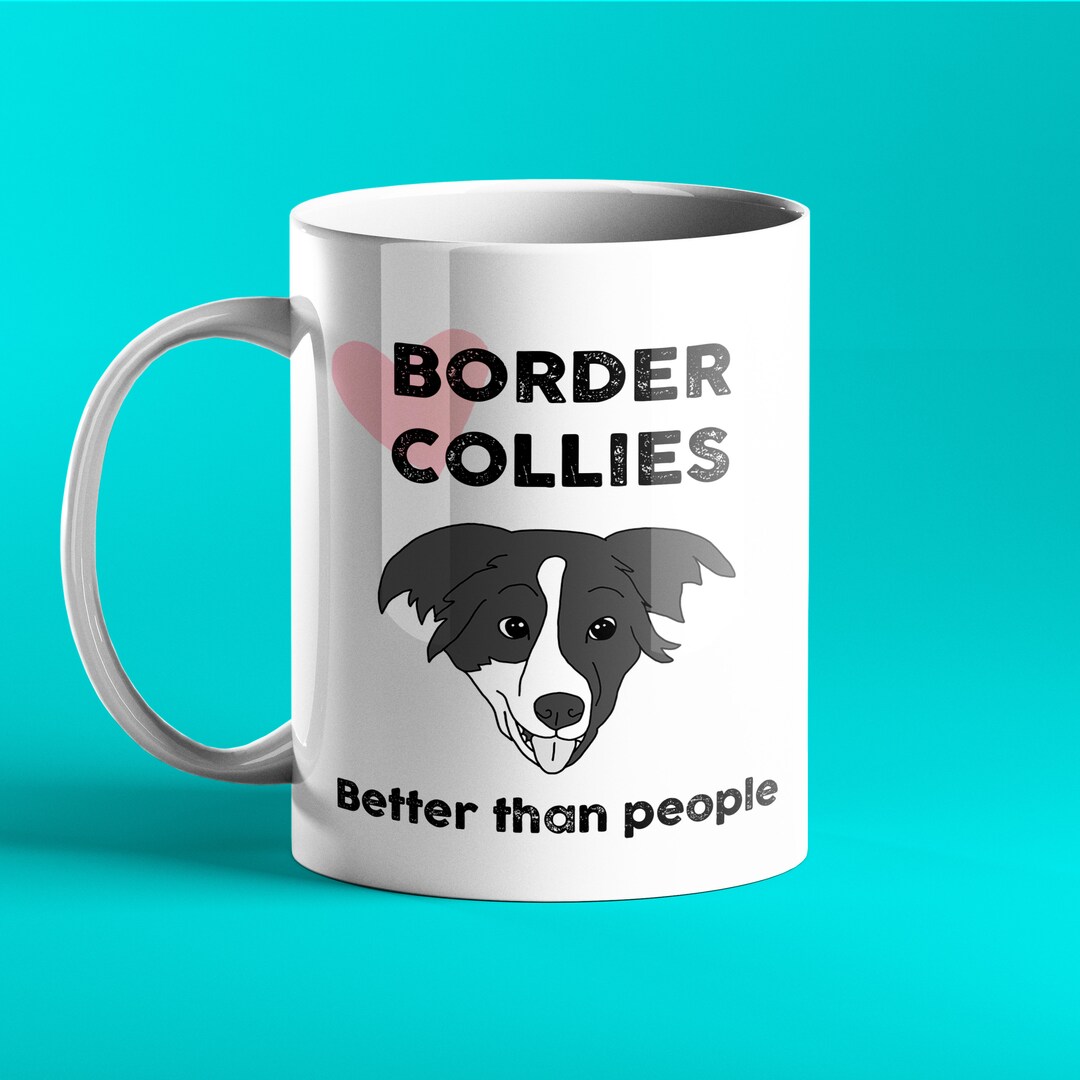 PERSONALISED! Border Collie Mug. Border Collie Gifts. - Etsy