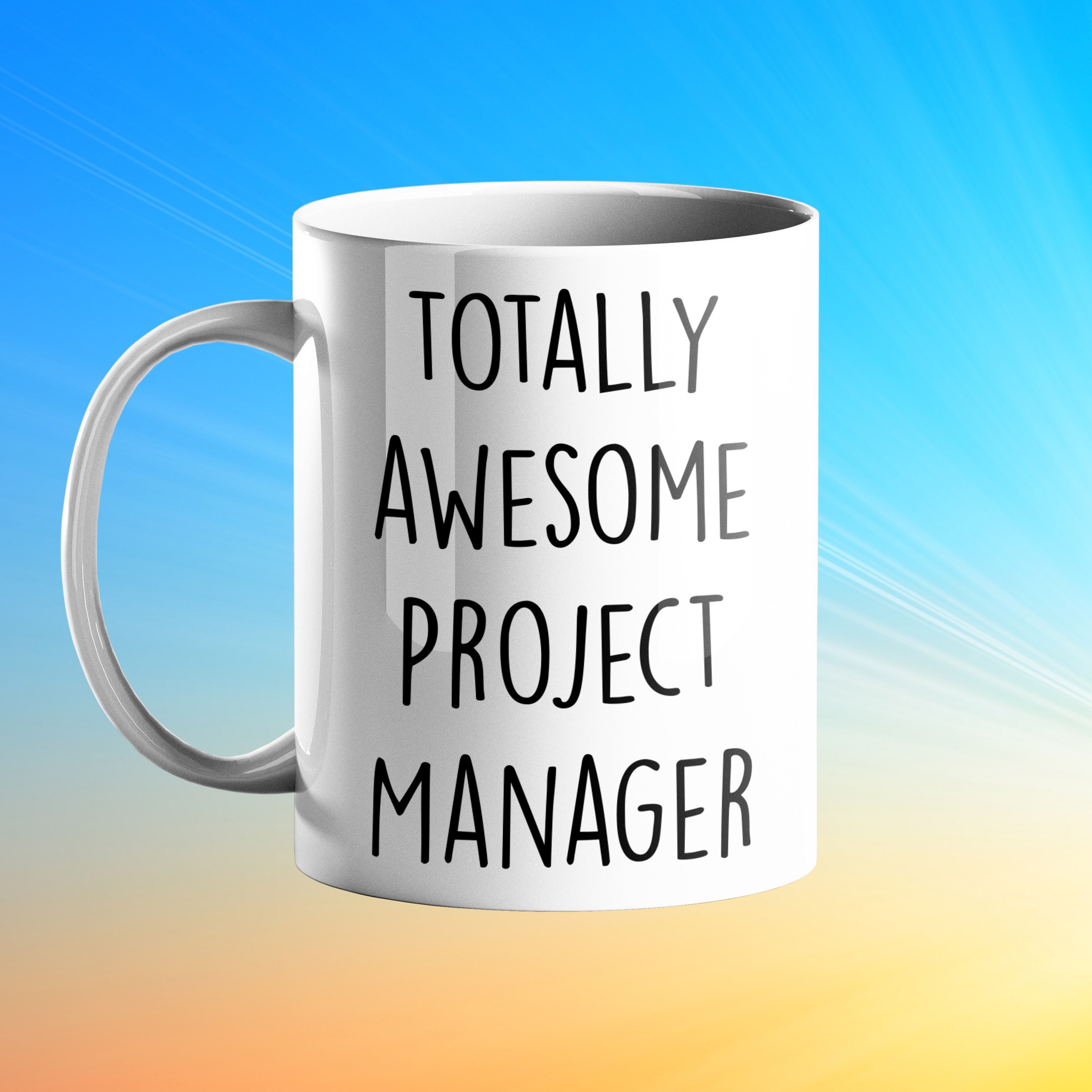 TOTALLY AWESOME Project Manager Mug Personalised Gift for - Etsy UK