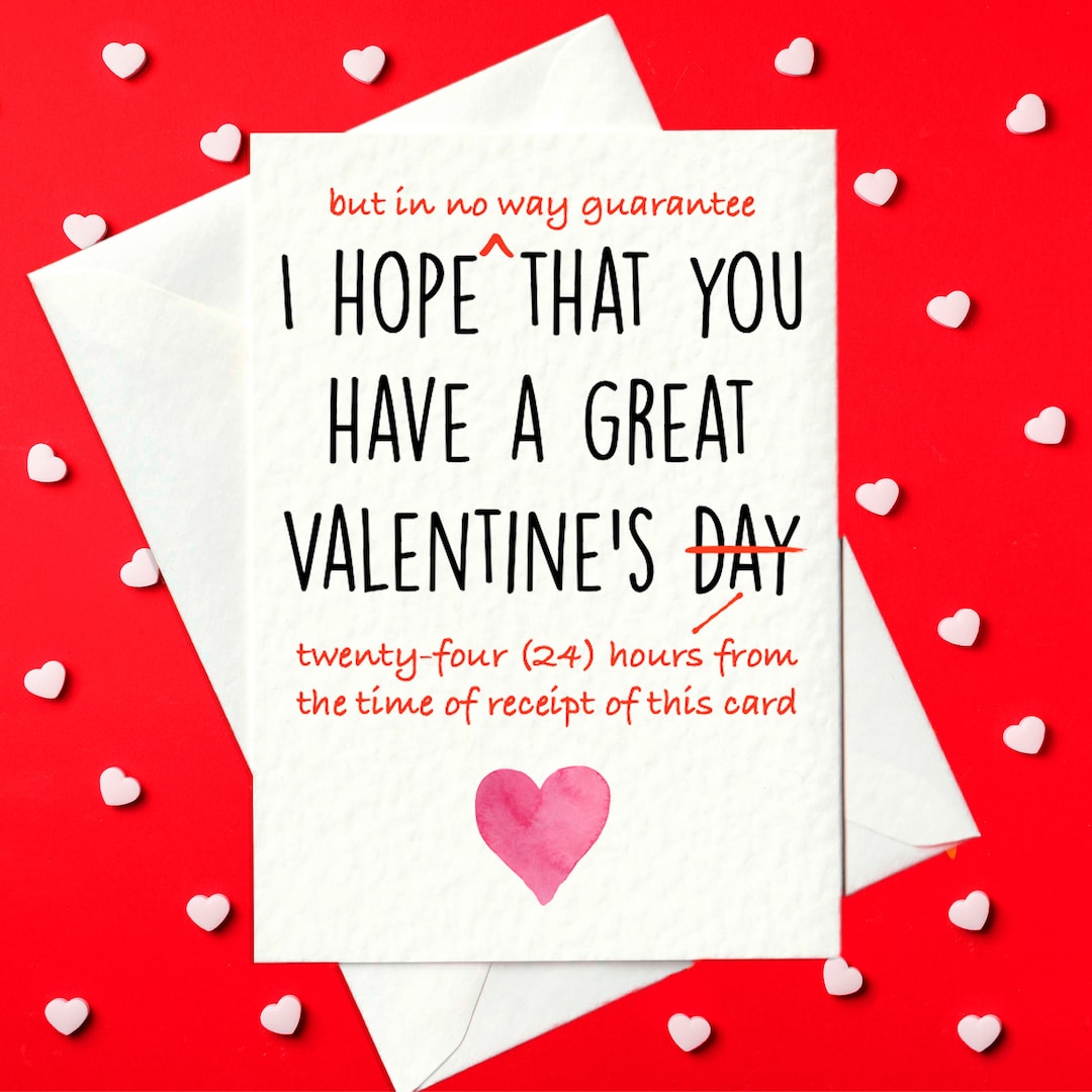 Valentine's Day Card for Solicitor / Lawyer - Funny Legal Valentine's ...