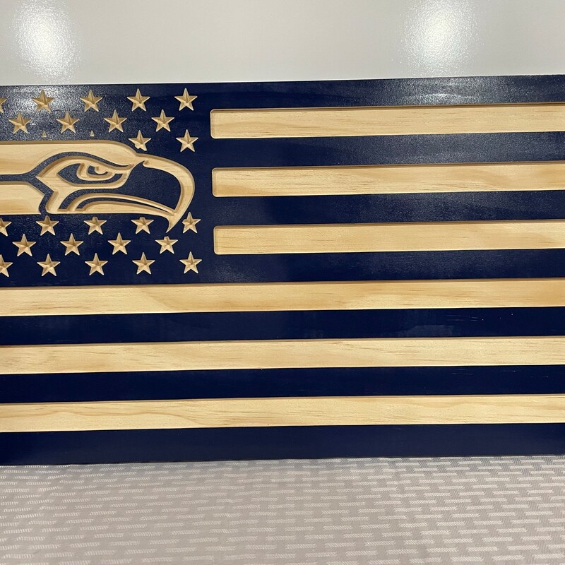 Seahawks Wood Sign - Etsy
