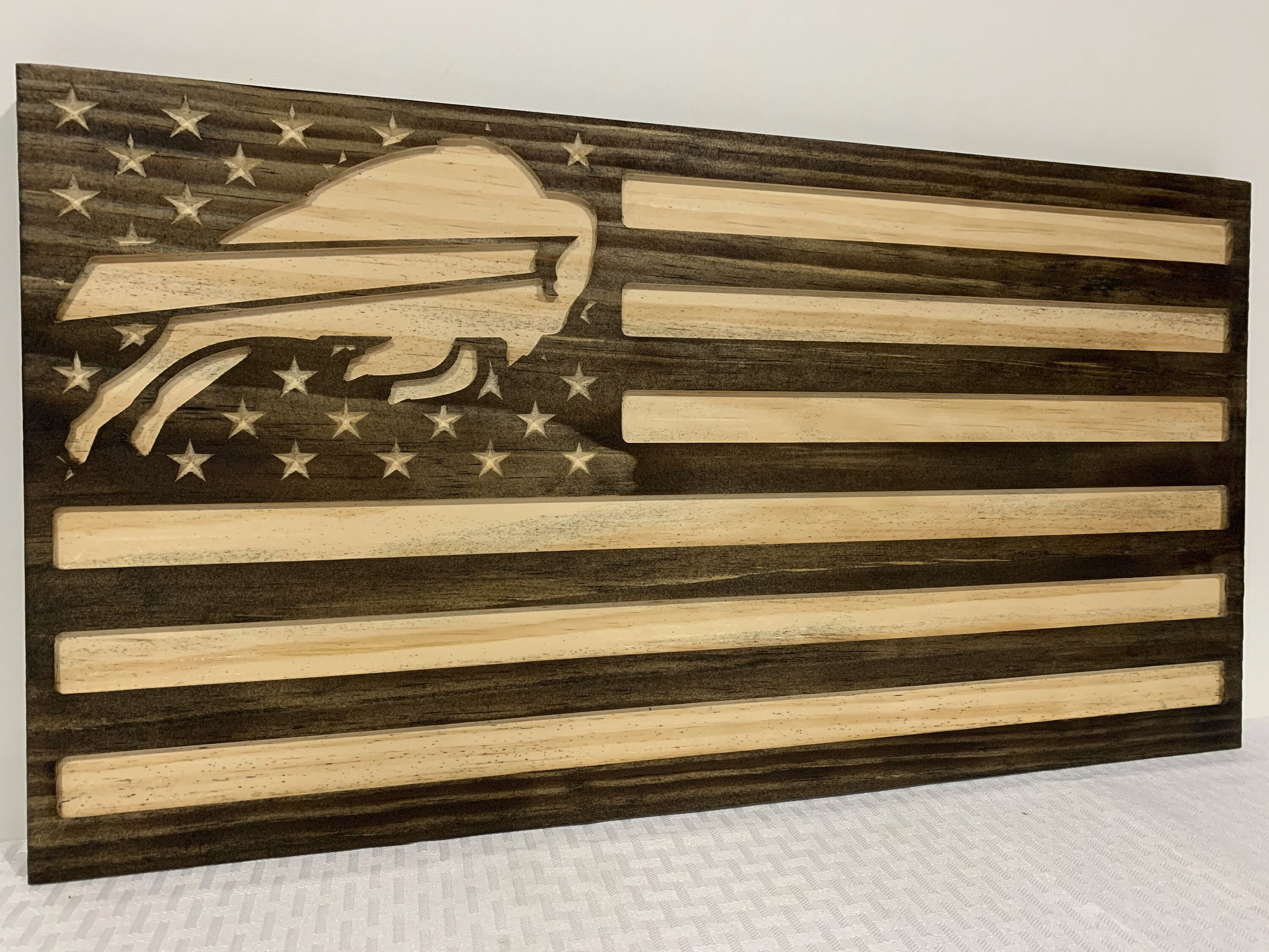 New York Mets Baseball Wood American Flag - Etsy