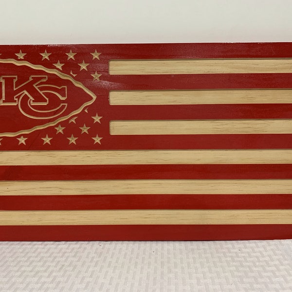 Kansas City Chiefs Wood Sign - Etsy