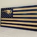 New England Patriots Wood American Flag Sign - Etsy