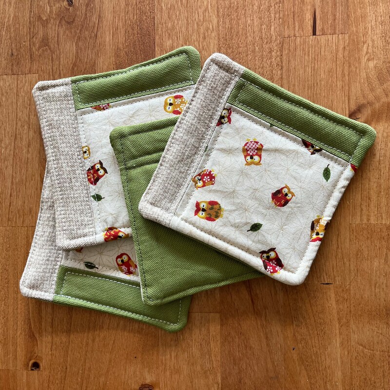 Cloth Coasters - Etsy