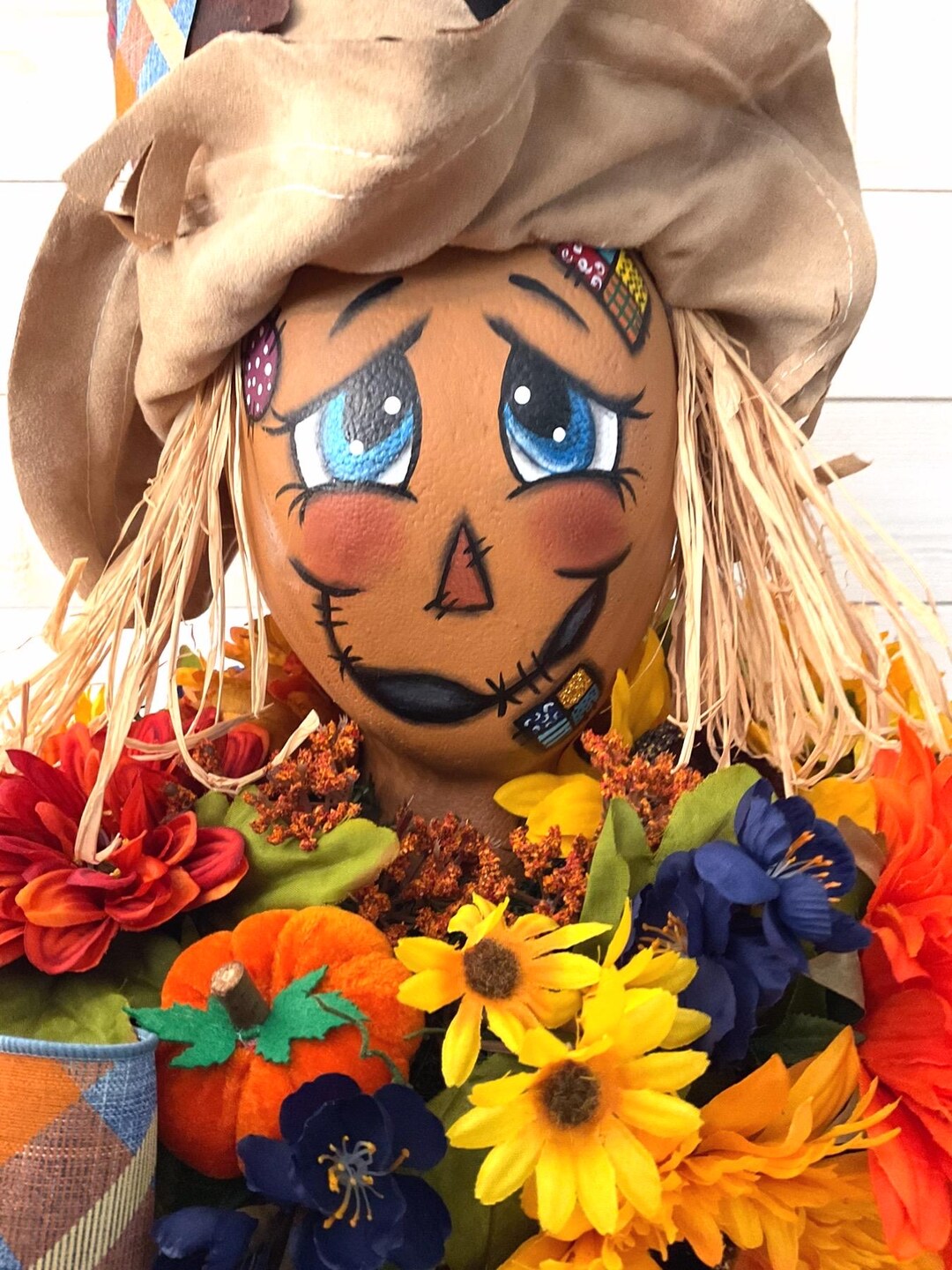 Scarecrow Mannequin Head – Mannequin head hand painted styrofoam ...
