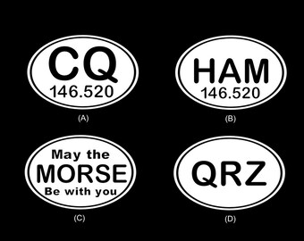 Ham Radio Sticker | Etsy