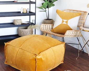 Luxury Velvet Square Poufs 20 Gift opulent Velvet Pouf Footstool Duo versatile Ottoman Coffee Table luxe Home Decor Gift ottoman Pouf Etsy
