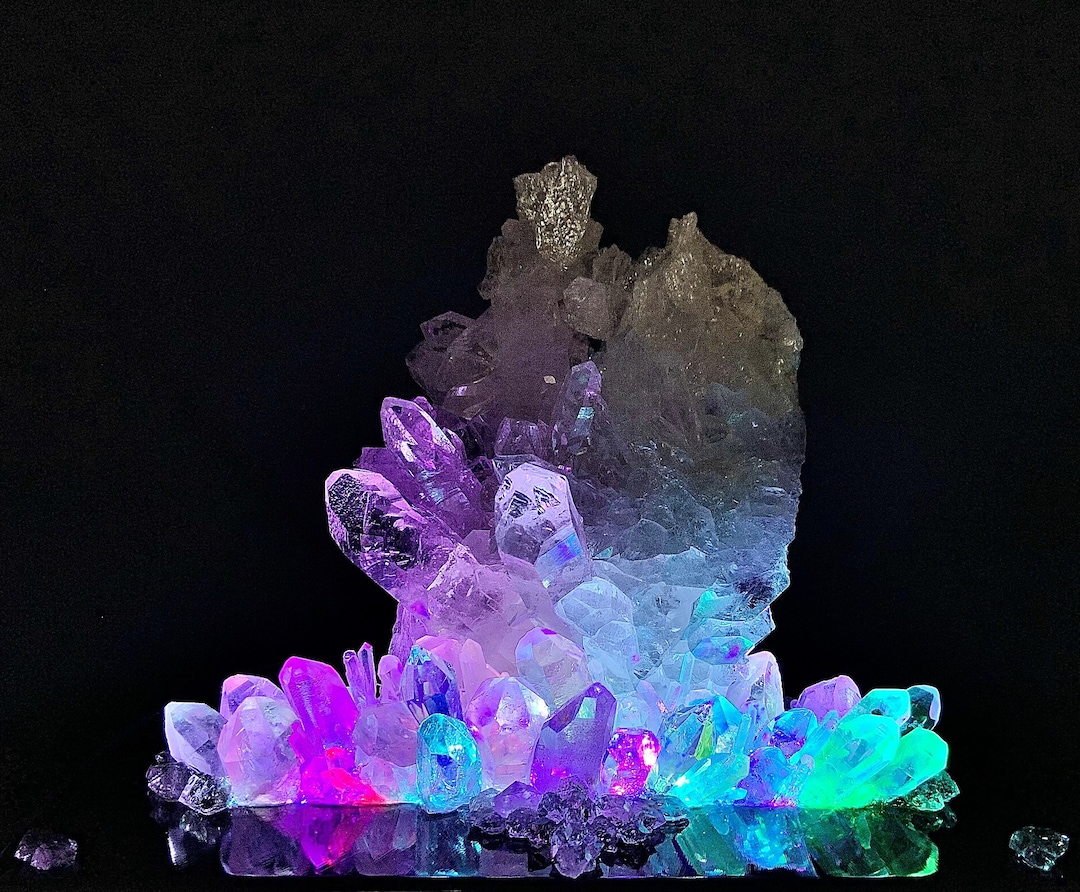 QUARTZ NIGHT LAMP, One Giant Leap, See Pictures and Video - Etsy