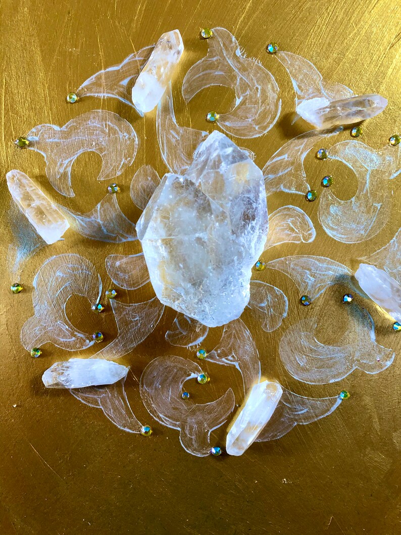 CRYSTAL GRID Spiral Energy - Etsy