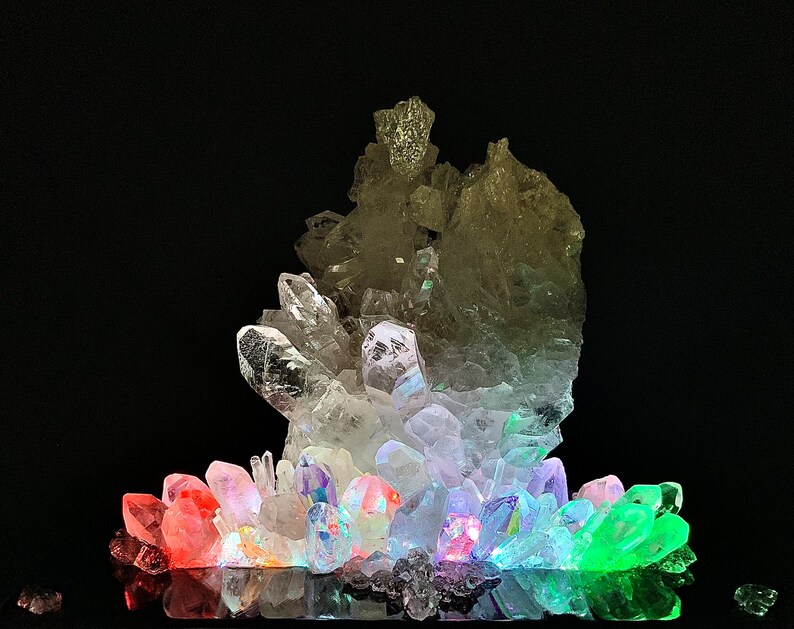 QUARTZ NIGHT LAMP, One Giant Leap, See Pictures and Video - Etsy