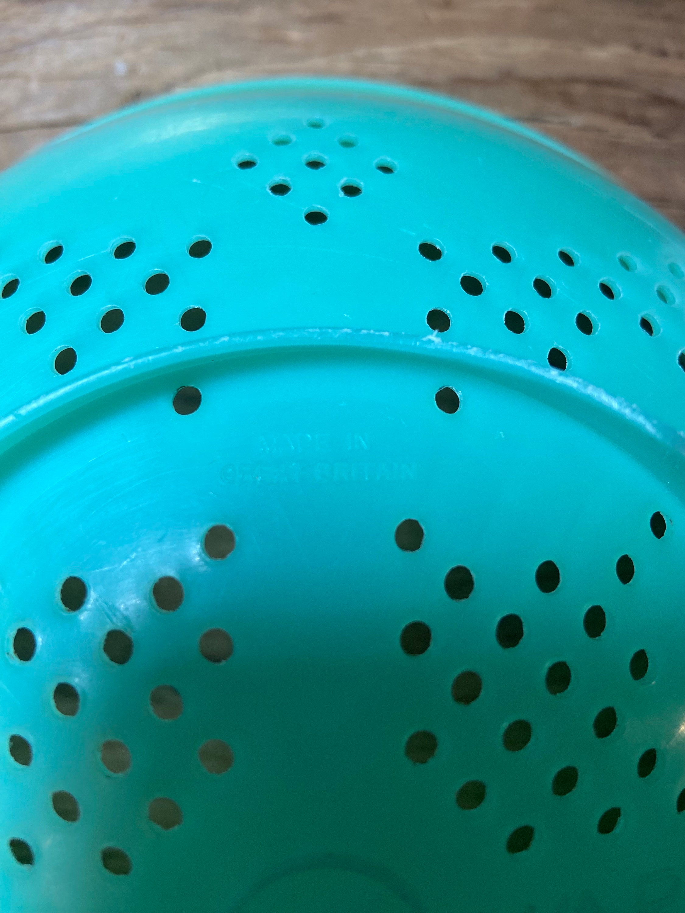 Vintage, 1960s, Jadeite, Tupperware, Colander, Made in England, Retro ...