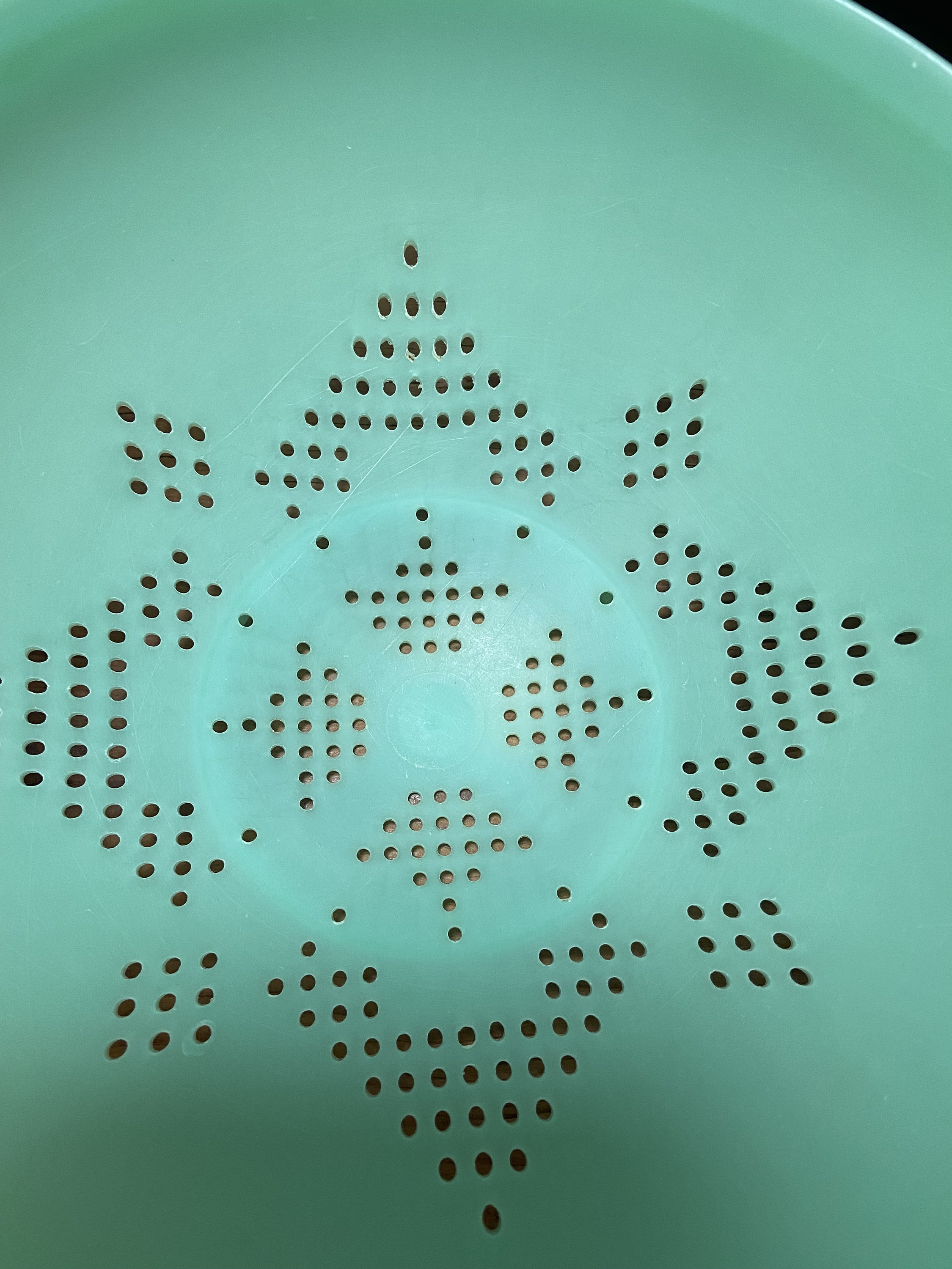 Vintage, 1960s, Jadeite, Tupperware, Colander, Made in England, Retro ...