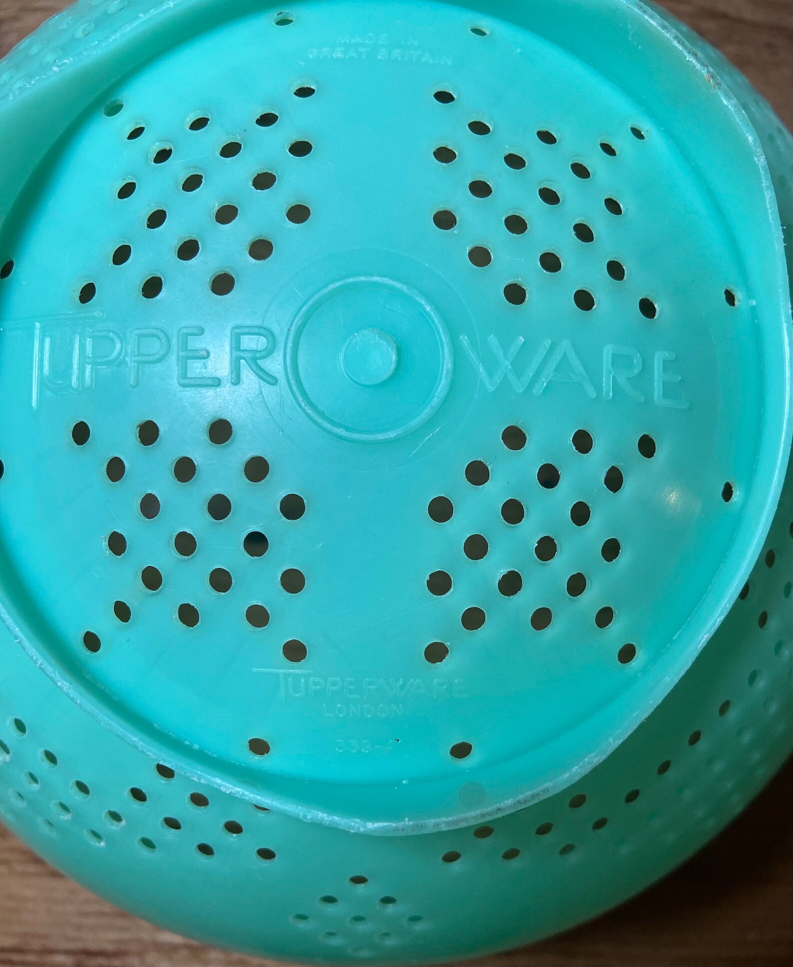 Vintage, 1960s, Jadeite, Tupperware, Colander, Made in England, Retro ...