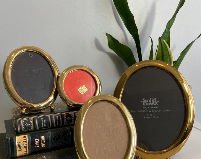 Vintage, Brass Frame Collection, Instant Collection, Brass, Brass ...