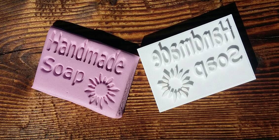 Soap Stamp handmade Soap With Handle. Can Also - Etsy