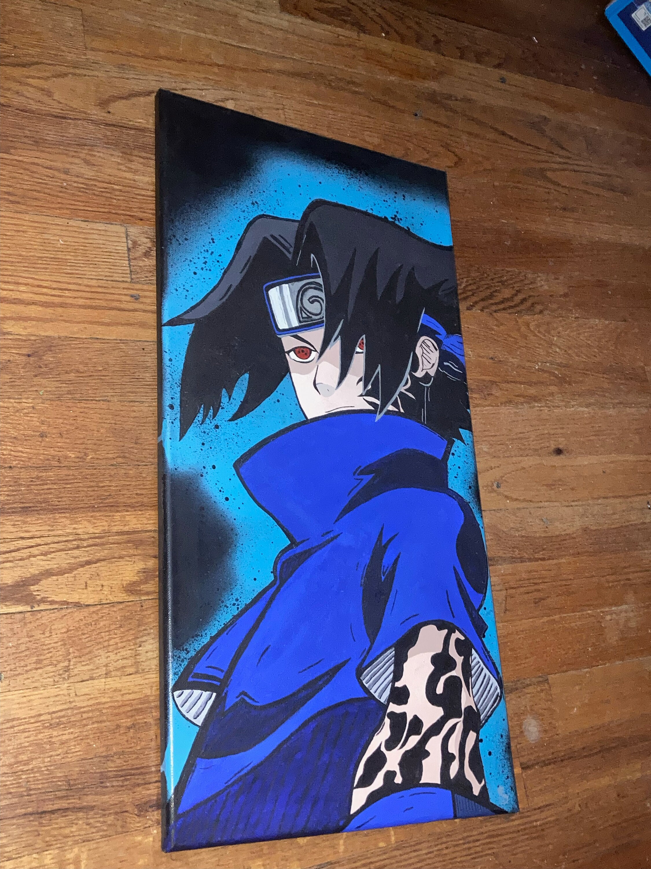Custom Ninja Curse Mark Anime Painting - Etsy
