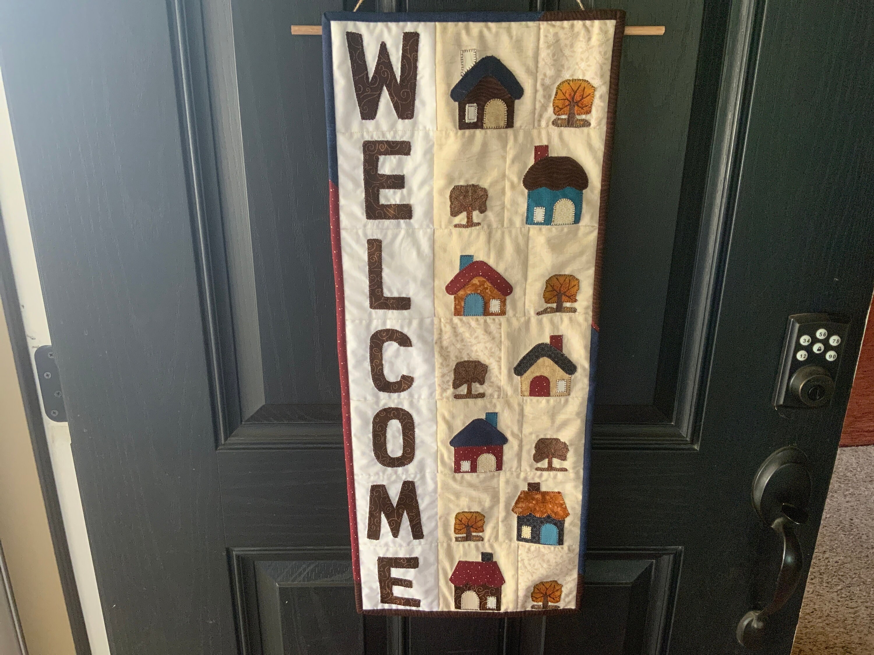 Welcome Door Banner - Etsy