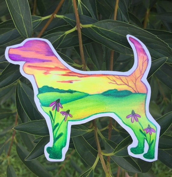Beagle Decal Sticker | Etsy