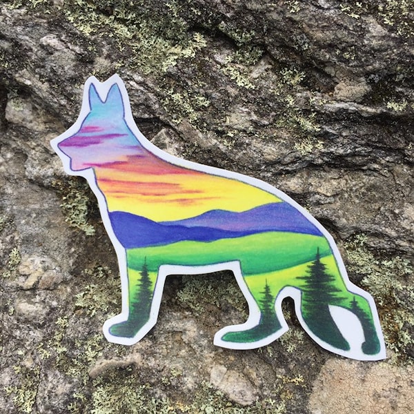 Shepherd Sticker - Etsy