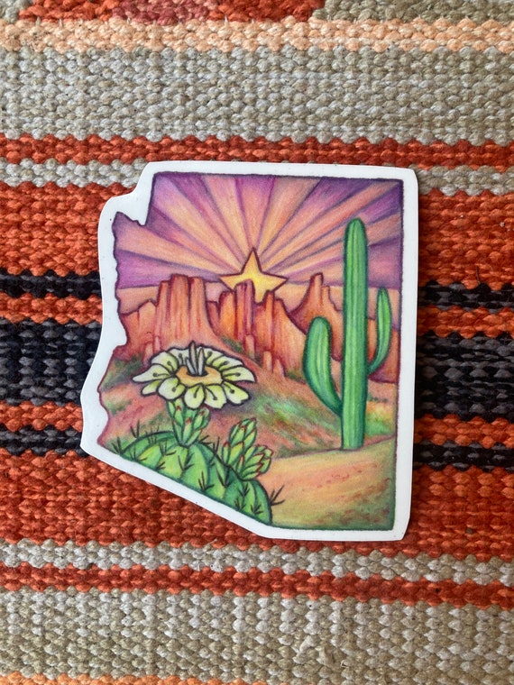 Arizona Sticker | Etsy