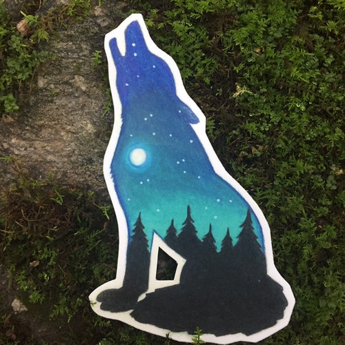 Tuff Wolf Sticker - Etsy