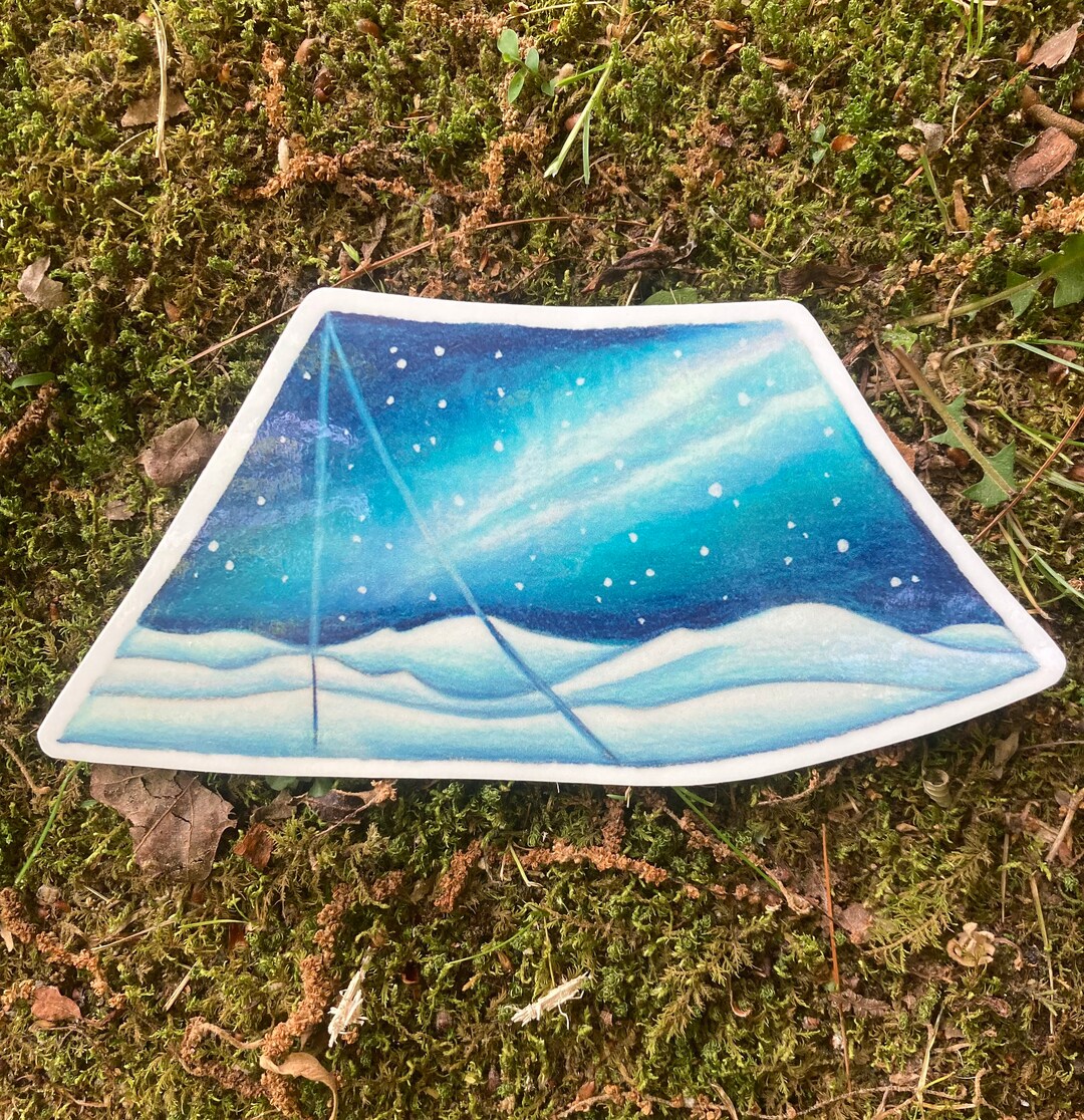 Tent Sticker - Etsy