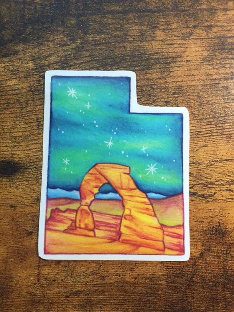 Utah Sticker | Etsy