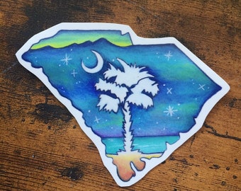 North Carolina Sticker | Etsy