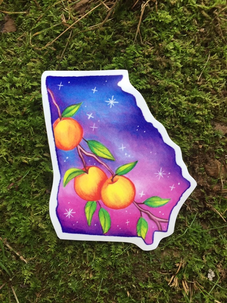 Georgia sticker | Etsy