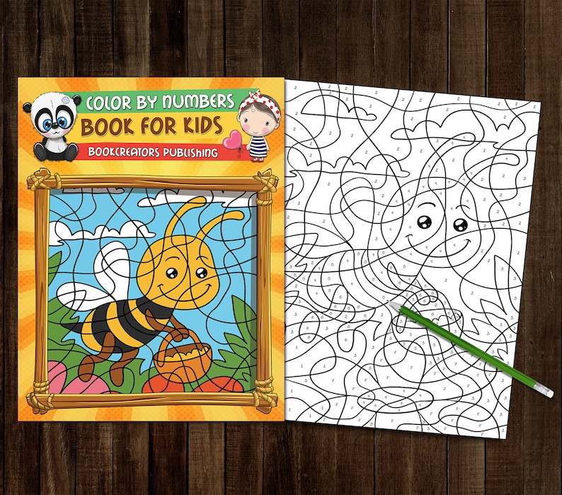 Printable Color by Numbers Coloring Book A-Z | 30 PDF Coloring Pages ...
