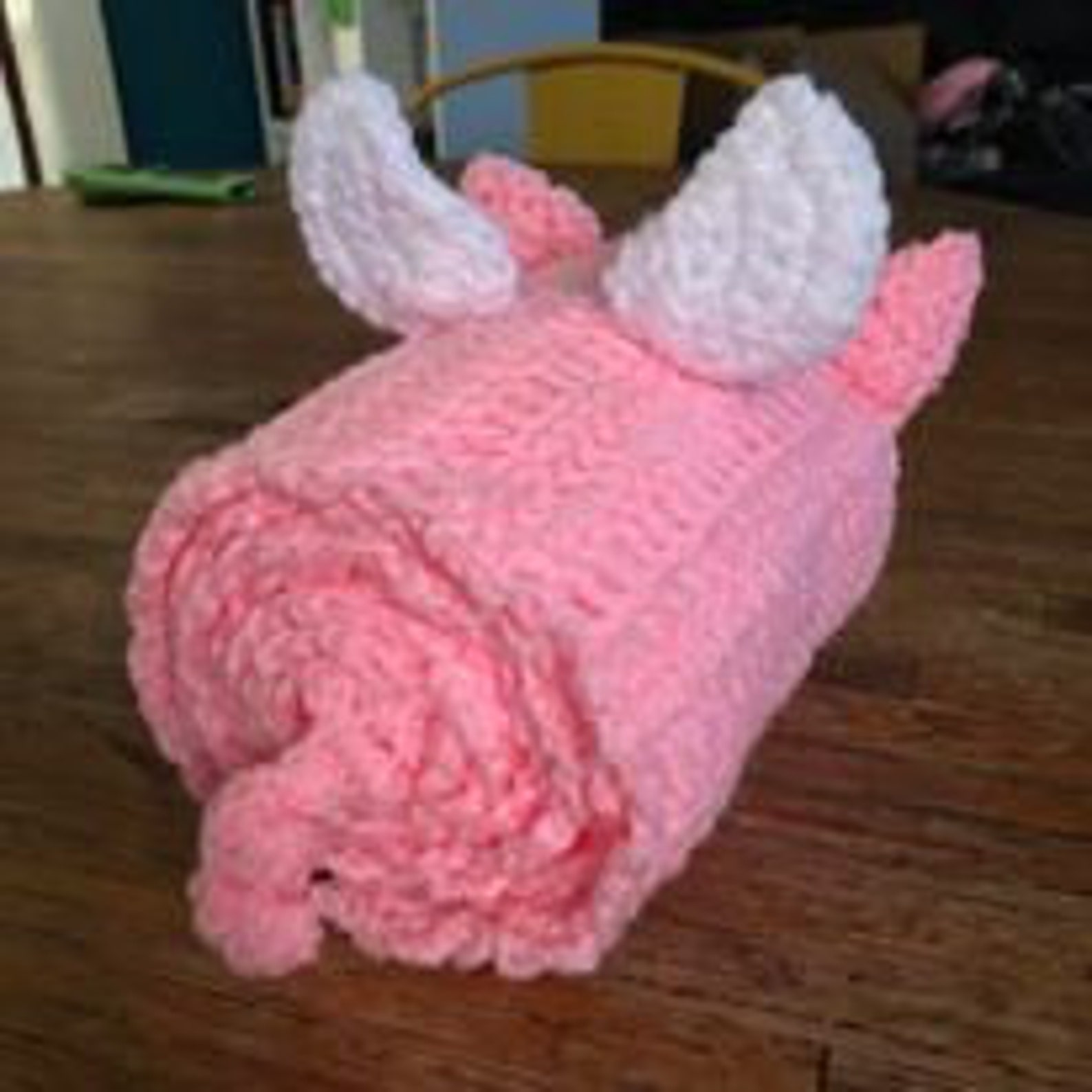 Flying Pig Scarf Crochet Pattern | Etsy