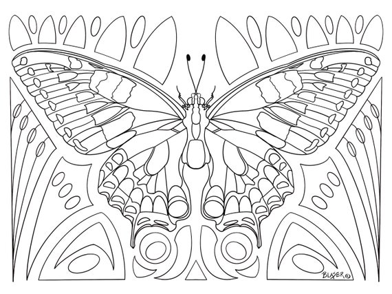 Symmetrical Coloring Pages
