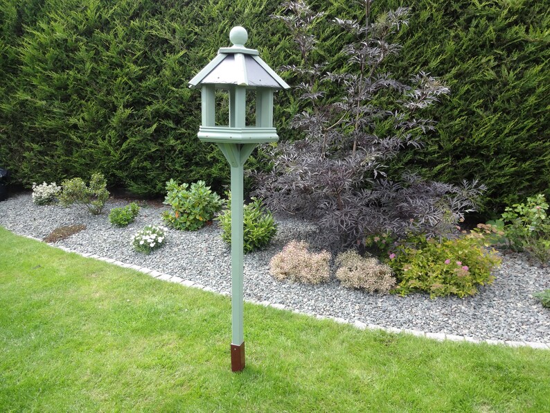 Bird Table Willow Hexagonal Bird Table Birdhouse With a - Etsy UK