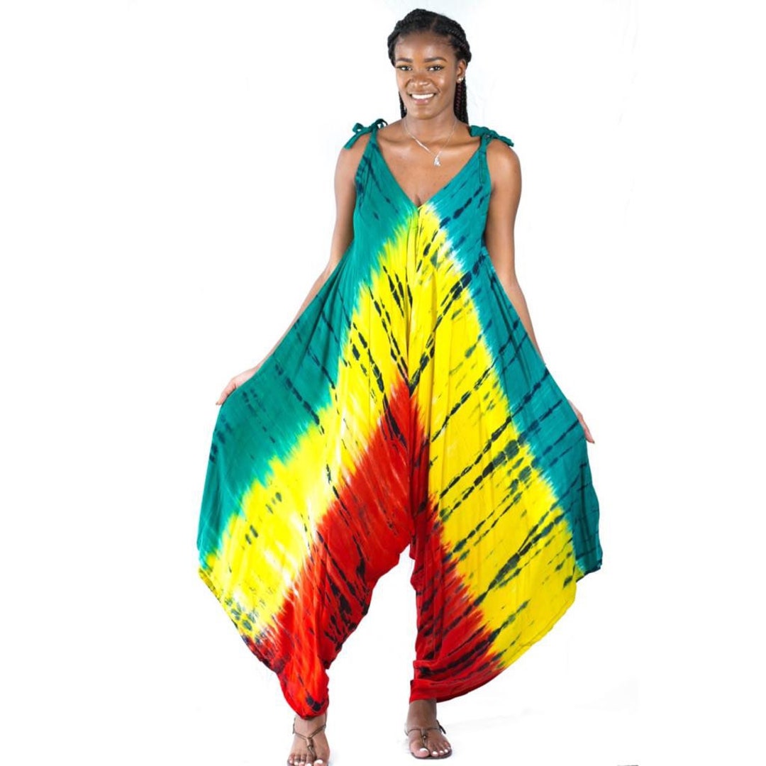 Rasta Jumper Dress - Etsy