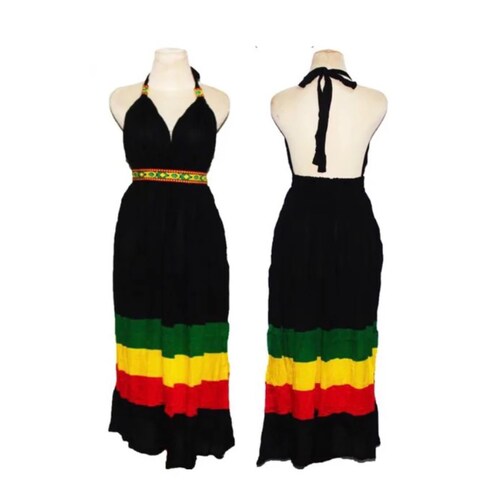 Rasta Crochet Dress - Etsy
