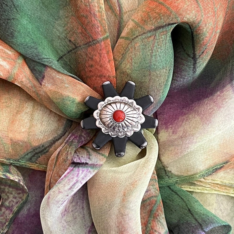 Silver Scarf Rings - Etsy