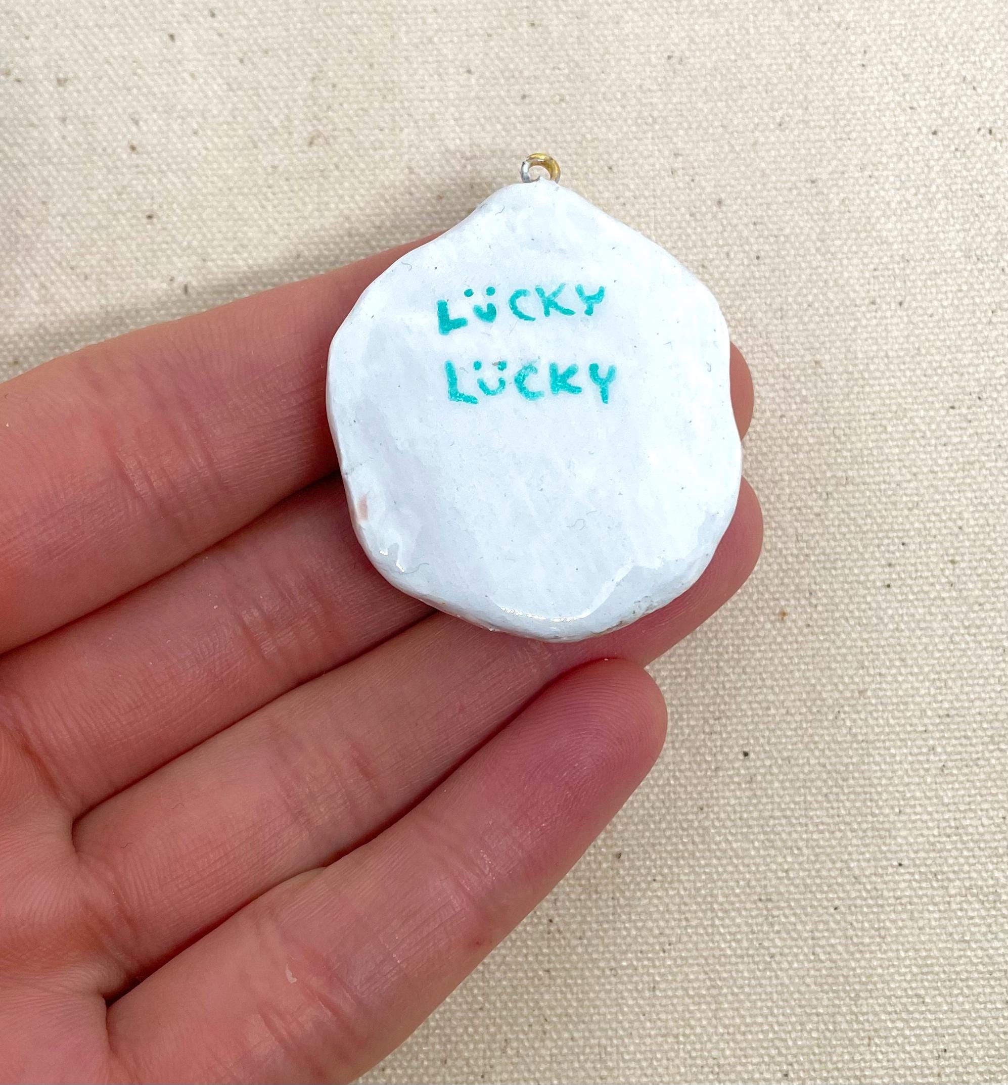 Air Dry Smiley Egg Charm - Etsy